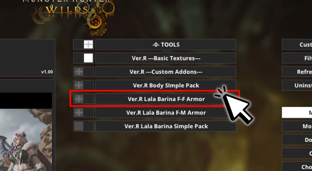 《魔物獵人：荒野》MOD安裝修改全攻略-從安裝Reframework到Ver.R裝備替換完整教學與疑難排解