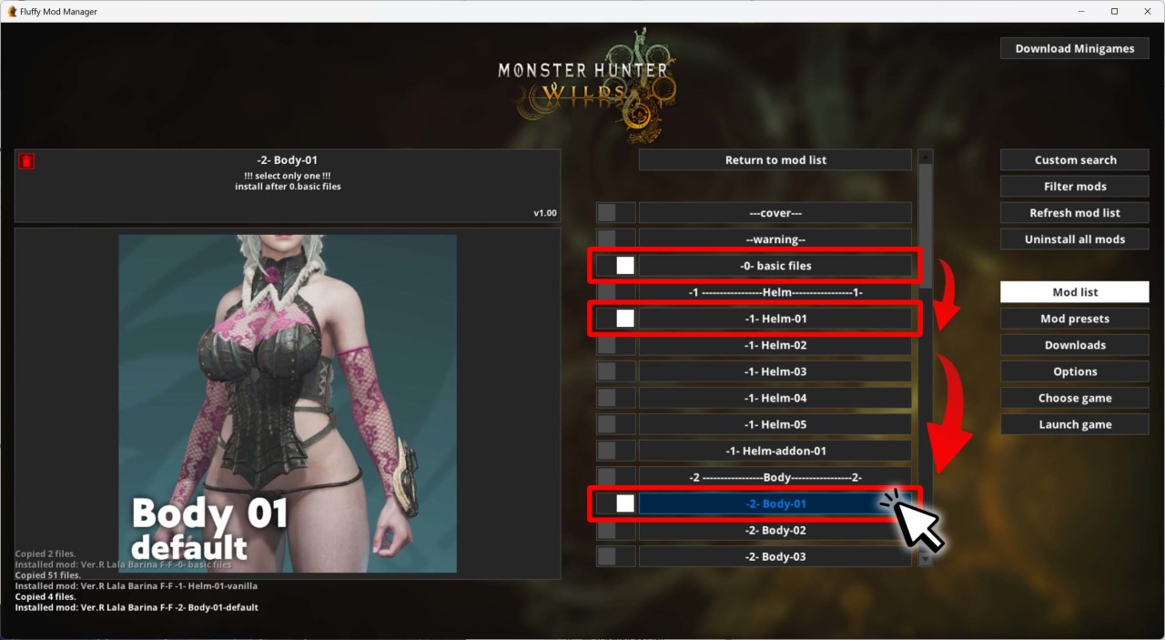 《魔物獵人：荒野》MOD安裝修改全攻略-從安裝Reframework到Ver.R裝備替換完整教學與疑難排解