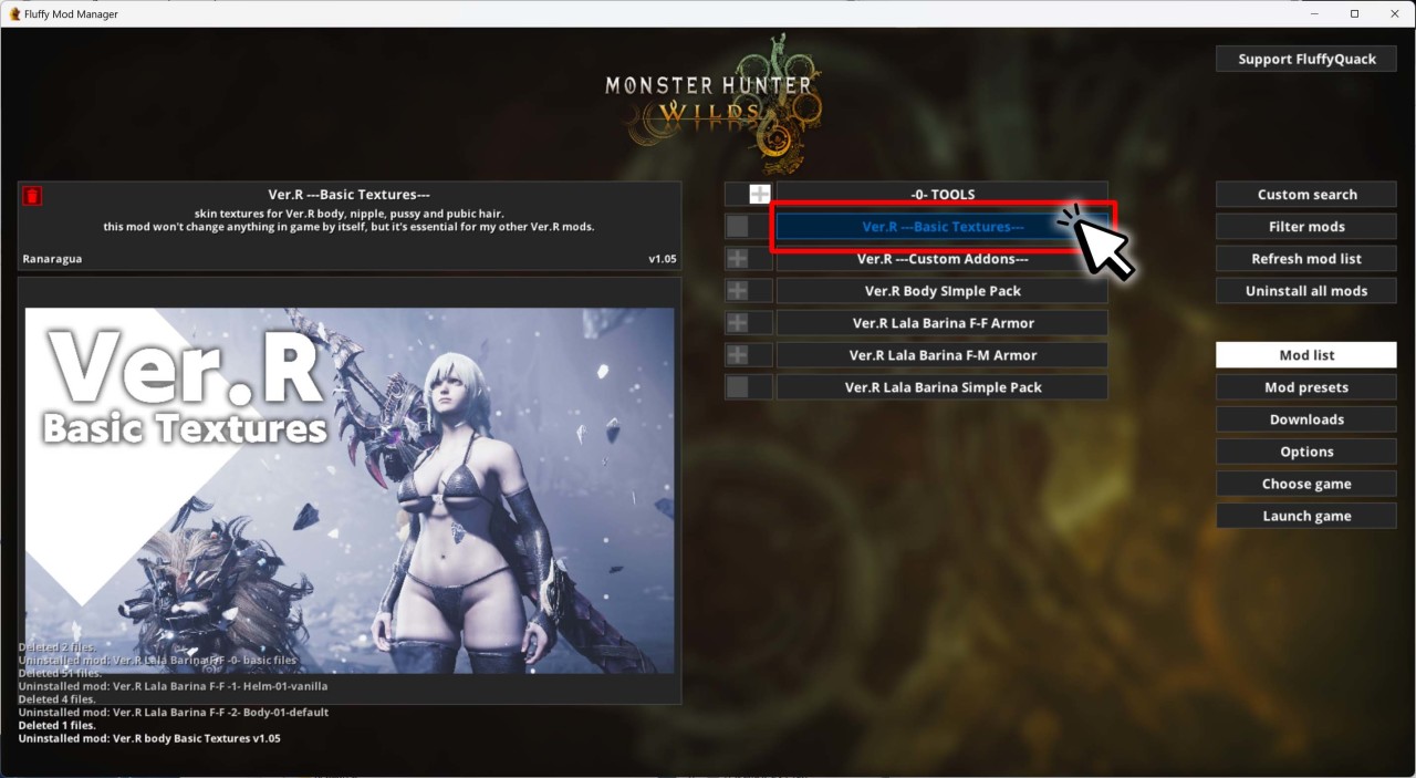 《魔物獵人：荒野》MOD安裝修改全攻略-從安裝Reframework到Ver.R裝備替換完整教學與疑難排解
