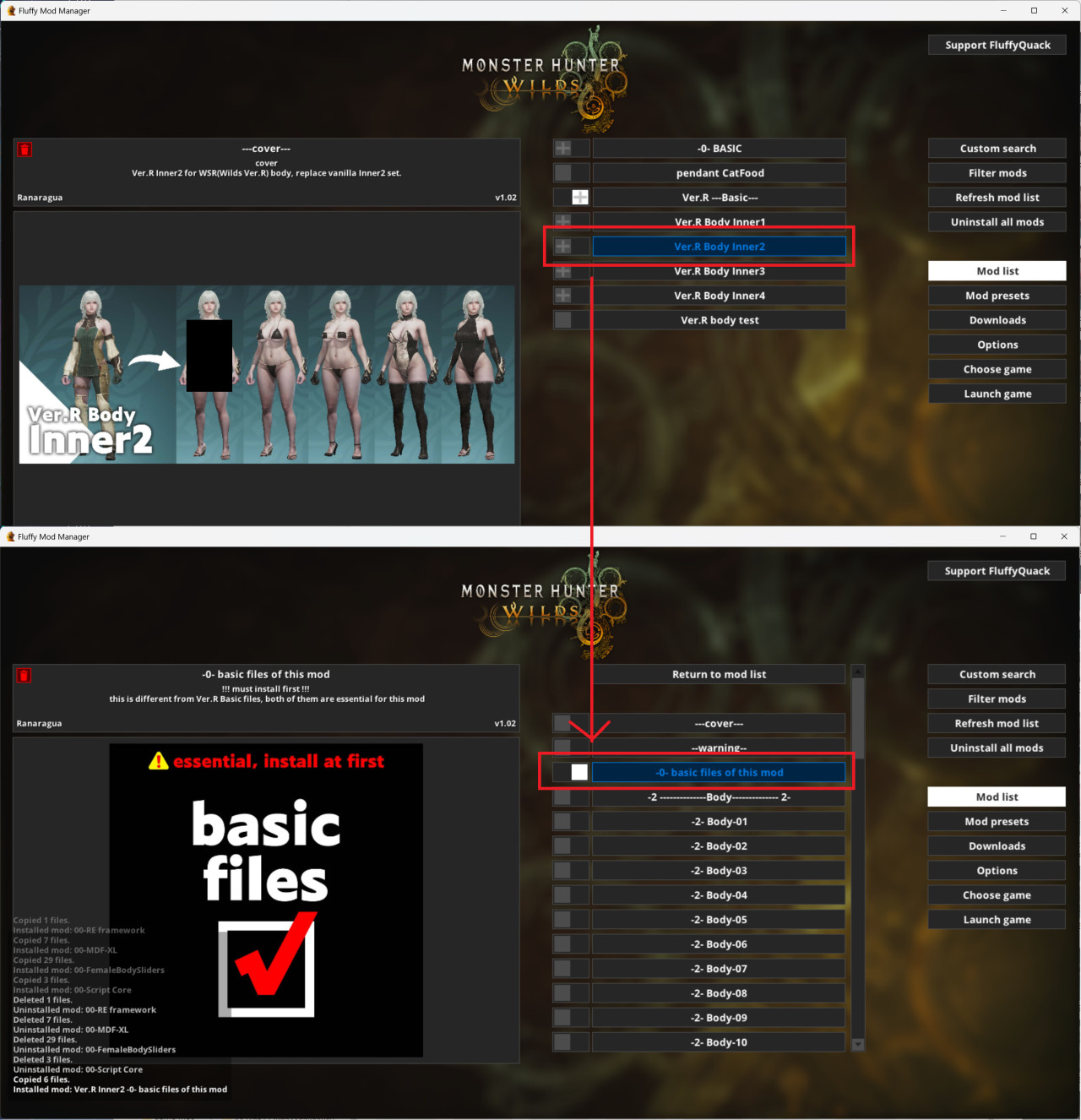 《魔物獵人：荒野》MOD安裝修改全攻略-從安裝Reframework到Ver.R裝備替換完整教學與疑難排解