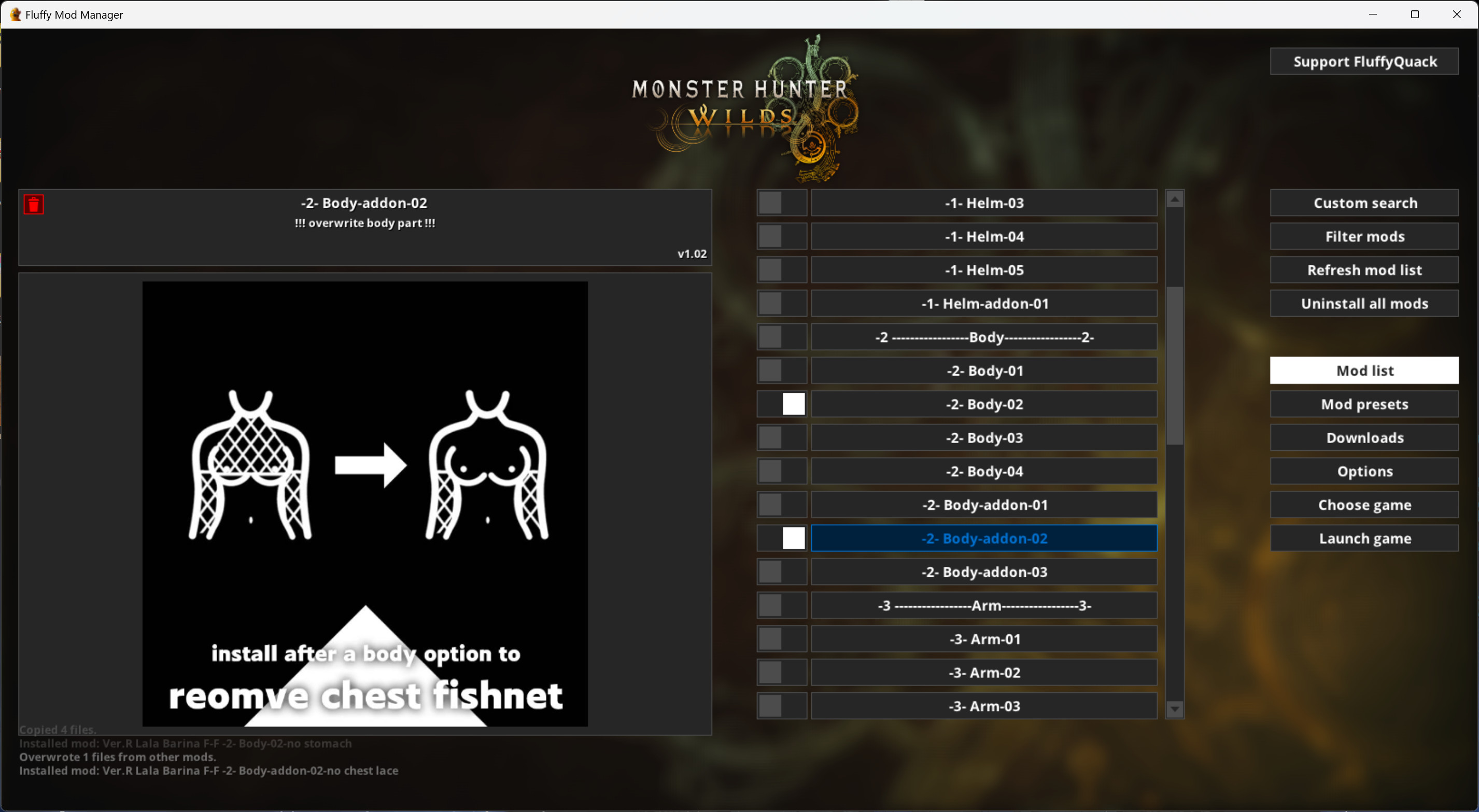 《魔物獵人：荒野》MOD安裝修改全攻略-從安裝Reframework到Ver.R裝備替換完整教學與疑難排解